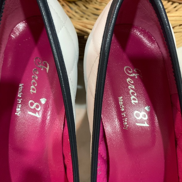 Ferca 81 | Shoes | New Ferca 2 Leather Quilted Heels Sz 39 | Poshmark